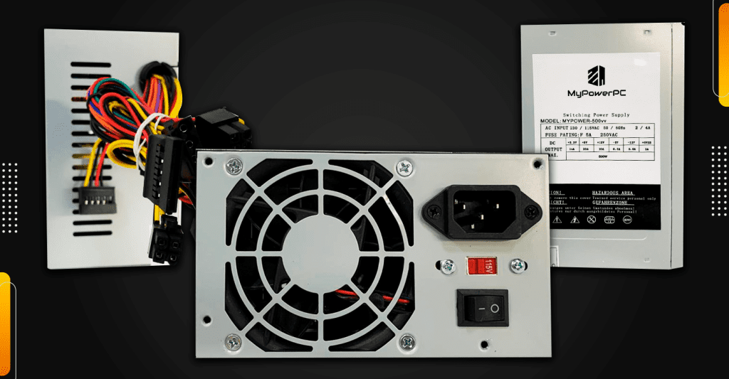 Fuente de Poder 500W MyPower Conectores SATA. (Sin cable de Poder ...