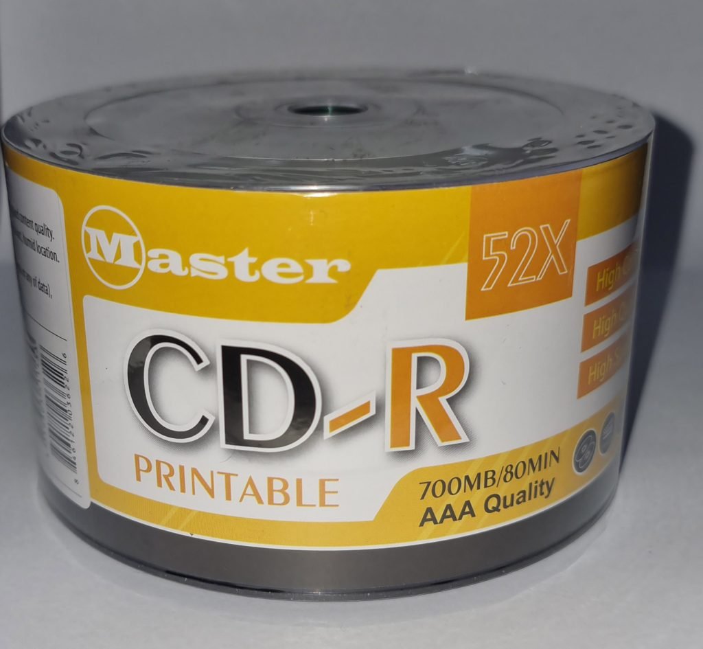 TORRE CD-R 50 UNIDADES MASTER IMPRIMIBLE - proinfo