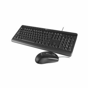 Klip Xtreme Combo Teclado y Mouse en Español KCK-251S Negro