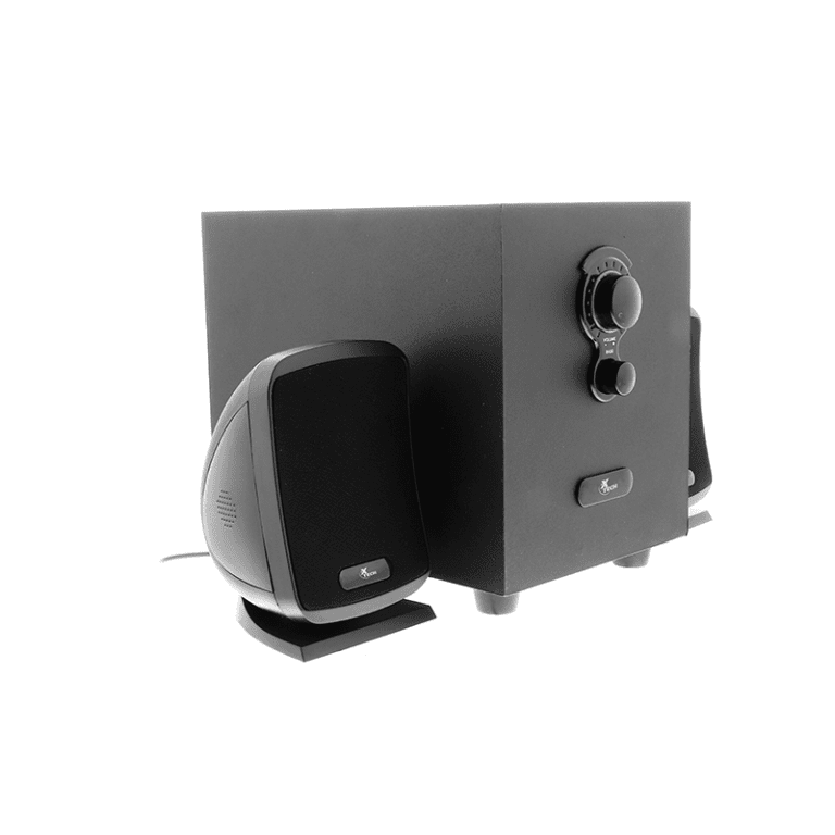 Bocinas X-TECH XTS-420 2.1 con Subwoofer 10 Watts RMS Plug 3.5mm - proinfo